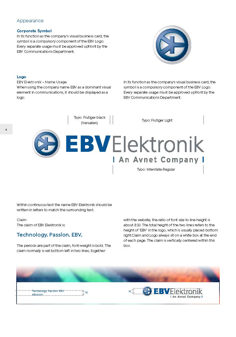 EBV CI Relaunch – Pixel Garden Mediadesign